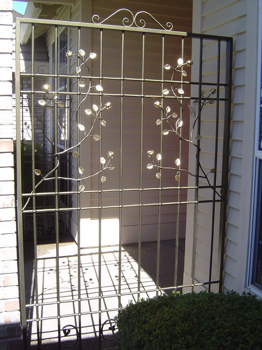Wrought Iron Security Screen Doors Sacramento Custom Work